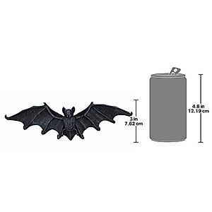 Design Toscano CL5847 Key Hook Rack - Vampire Bat Key Holder Wall Sculpture - Bat Figure - Halloween Bats,Medium