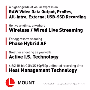 Panasonic LUMIX S5IIX Mirrorless Camera - DC-S5M2XBODY Black (Renewed)