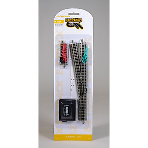 Bachmann Industries E-Z Track 6 Turnout - Left (1/card) N Scale