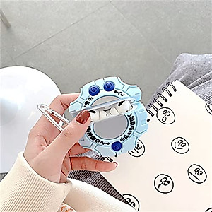 Earphone Case for AirPods pro 2(2022),3D Cute Cartoon Digimon Monster Digivice Silicone Design,Creative Soft Shell for Airpods pro 2 Headset Charging Case