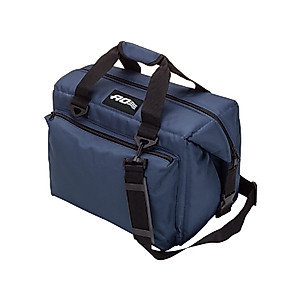 AO Coolers Traveler Original Soft Cooler with High-Density Insulation, Navy, 24-Can