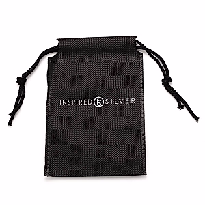 Inspired Silver - German Shepherd Face - Silver Necklace for Women - Circle Pendant Chain Necklace Jewelry Gift with Cubic Zirconia - Women's Necklace Charm with Lobster Claw Clasp