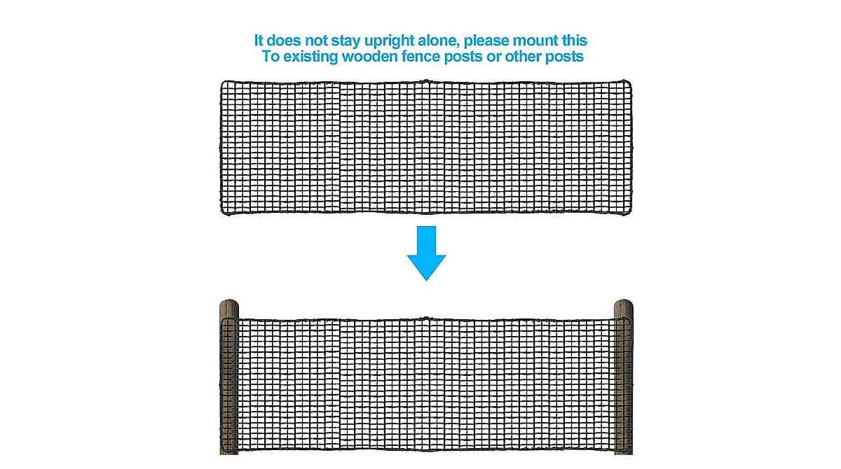 Aoneky 30 ft Kids Safety Driveway Net for Backyard & Driveway