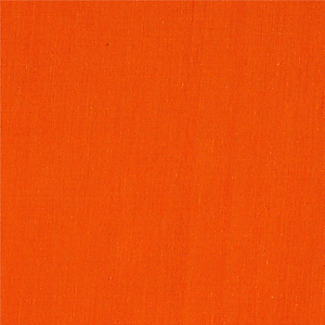 60" Poly Cotton Broadcloth Orange, Fabric by the Yard
