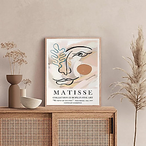 BBAUER Henri Matisse Posters Graffiti Abstract Wall Art Matisse Prints Matisse Canvas Painting For Modern Home Wall Decor Pictures 40x60cmx1 No Frame