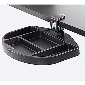 Stand Steady Original Desk Potato - Clamp-On Swivel Pencil Drawer and Desk Organizer | Unique Desk Organizer Provides Under Desk Storage for Pens, Pencils, Paper Clips & More! (Clamp-on Desk Drawer)