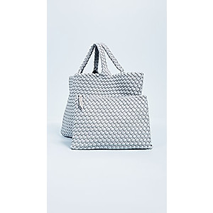Naghedi Women's St. Barths Medium Tote, Dove, Grey, One Size