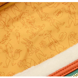 Loungefly WDW Parks Zootopia Mini Backpack