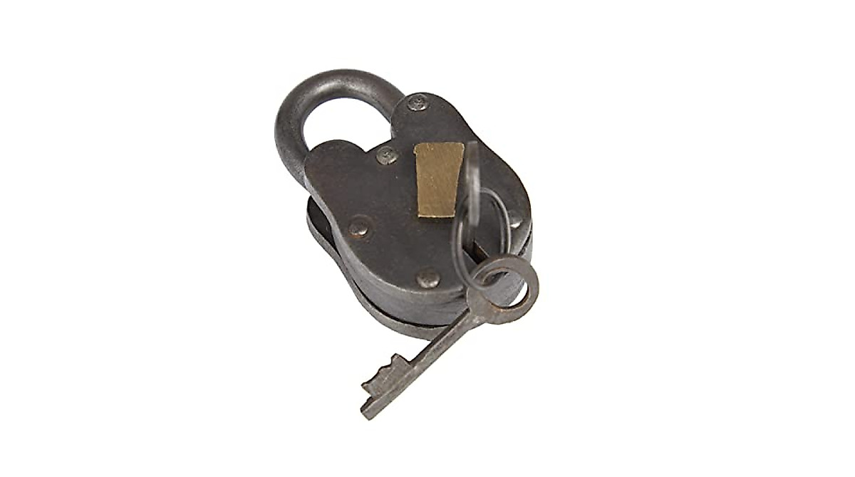 Shop Deco 79 Brass Lock And Key - Stylish Decor Item
