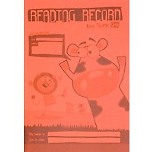 Silvine EX207 A5 Key Stage 1 Reading Record - Bright Orange (Pack of 30)