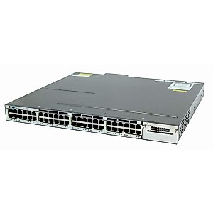 Cisco WS-C3750X-48PF-S 48 Port PoE 3750X Gigabit Switch (Renewed)