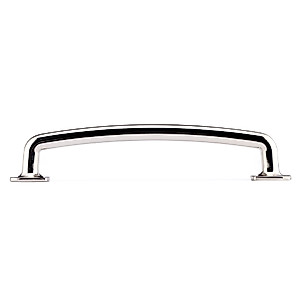 Richelieu Hardware BP863128180 Terrebonne Collection 5 1/16-inch (128 mm) Center-to-Center Polished Nickel Transitional Cabinet and Drawer Pull Handle for Kitchen, Bathroom, and Furniture