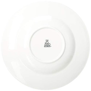 Fortessa Fortaluxe Vitrified China Dinnerware, Accents 10-Inch Rim Pasta Bowl, 11-Ounce, Set of 4