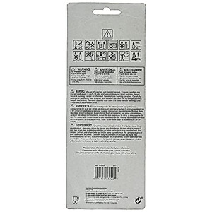 Amscan # 3 Star Decorative Pick Candles, 5" & 7", Multicolor