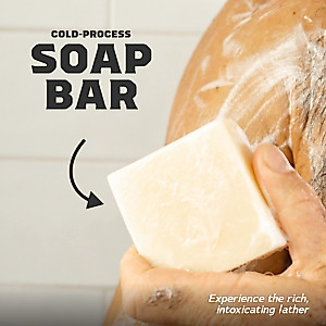 Dr. Squatch All Natural Bar Soap for Men, 3 Bar Variety Pack, Pine Tar, Cedar Citrus and Cool Fresh Aloe