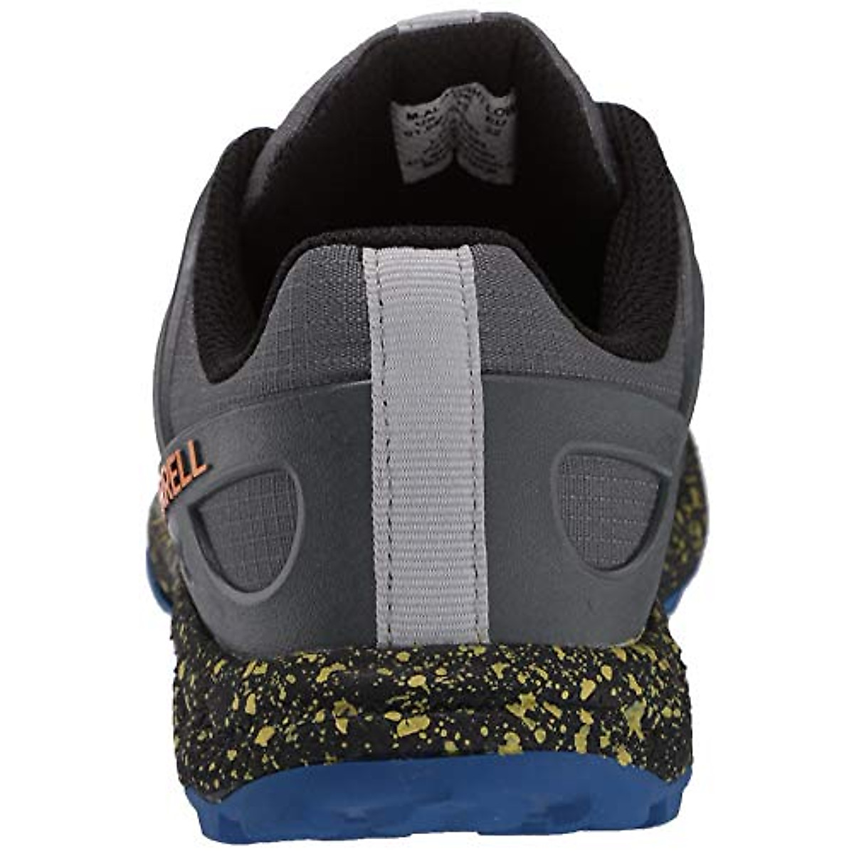 Merrell unisex child Altalight Low Hiking Sneaker, Grey/Orange, 4.5 Big Kid US