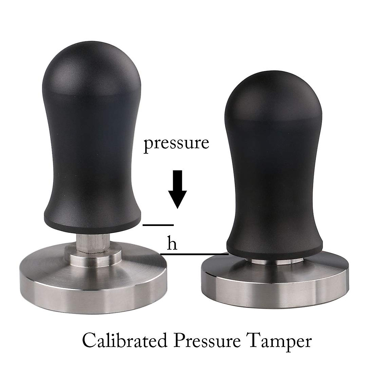 omgogo Calibrated Tamper Pressure 53mm for Coffee and Espresso