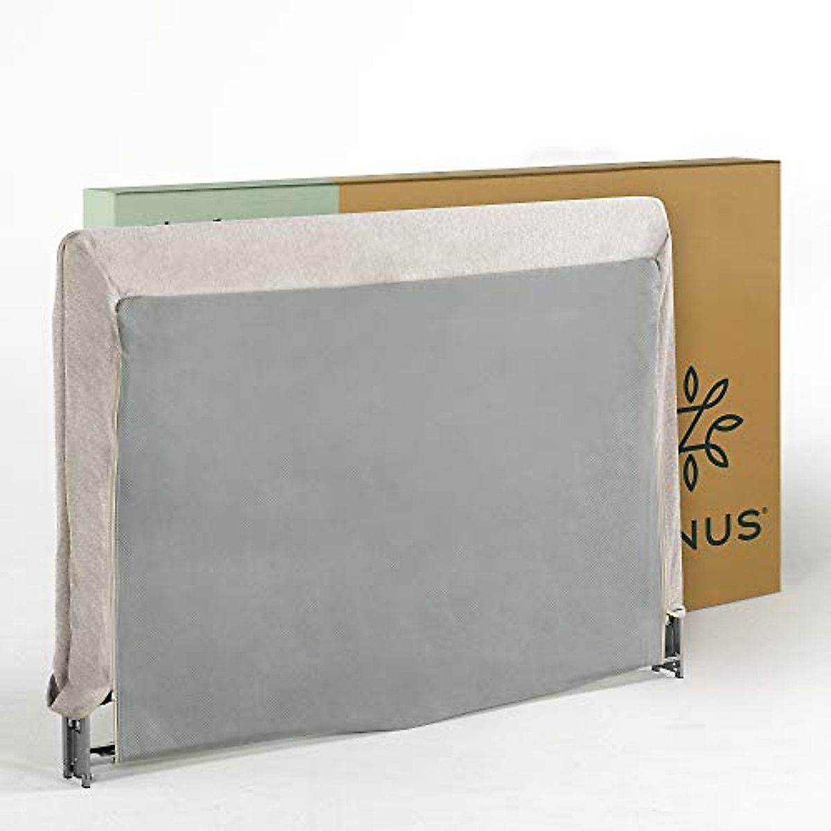 ZINUS No Assembly Metal Box Spring / 5 Inch Mattress Foundation / Sturdy Metal Structure, Split King