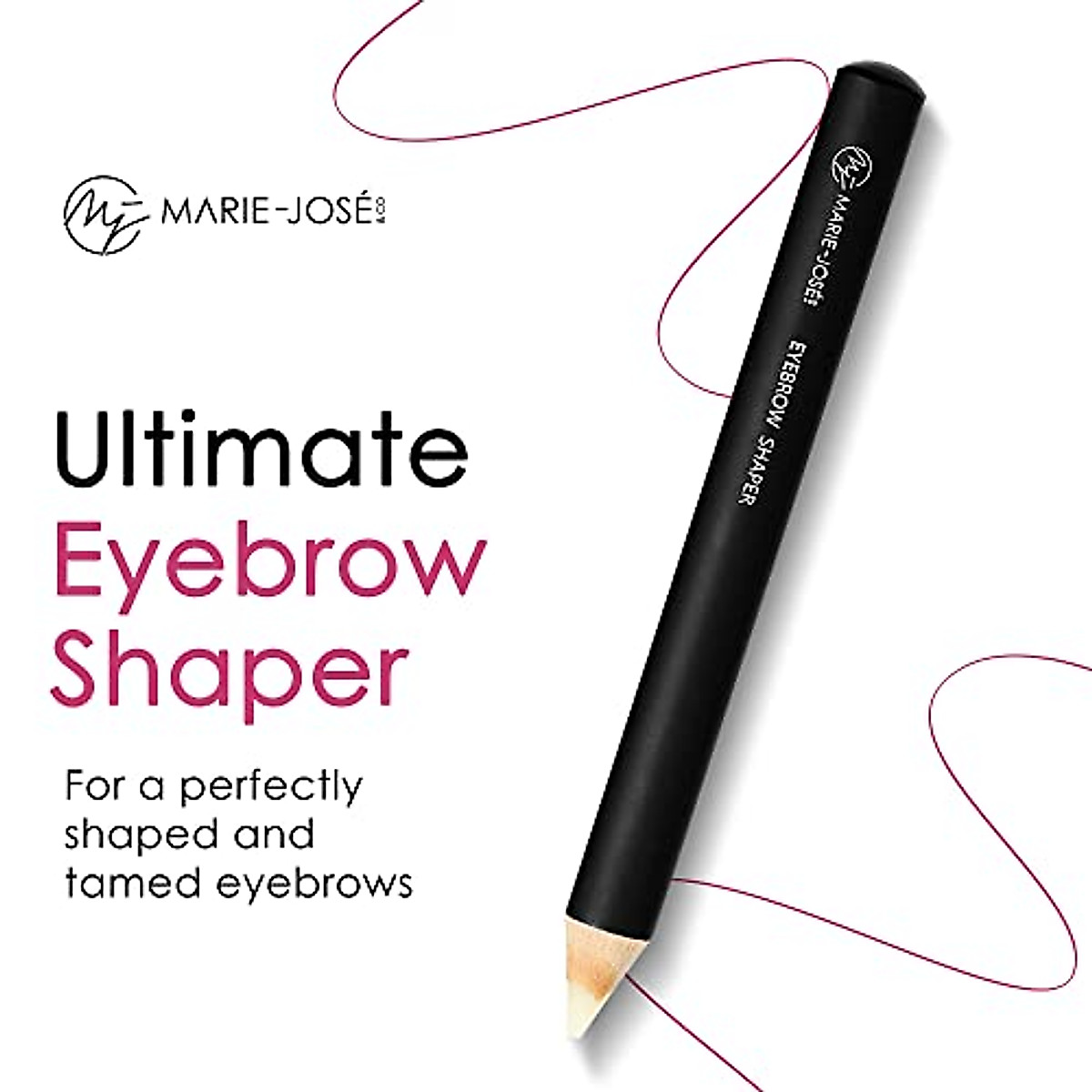 Marie-José & Co Eyebrow Shaper, Primer for Brow Makeup, Tames Eyebrows for A Flawless Look, Long-Lasting and Waterproof Eyebrow Wax Pencil, Vegan Cover Stick, 1 Piece