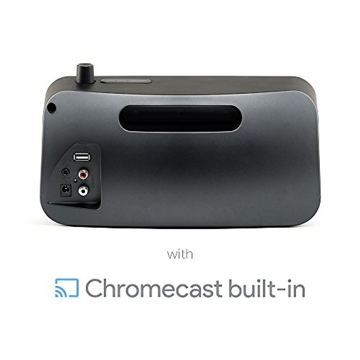 Grace Digital Mondo Elite Smart Internet Radio, Bluetooth, Wi-Fi, 7-Day Alarm – Microphone-Free (Black)