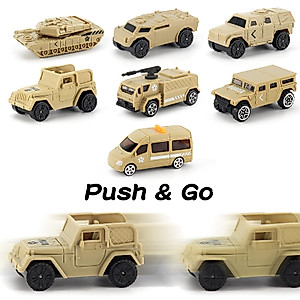 LOVE LIFE 62 Pieces Military Base Set Army Men Toy Mini Action Figures Playset with Vehicles,Soldiers and Play Map Birthday Gifts for 3 4 5 6 7 8 Year Old Boys Girls Kids