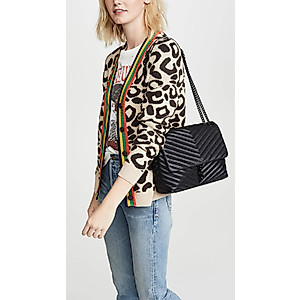Rebecca Minkoff Edie Flap Shoulder, Black