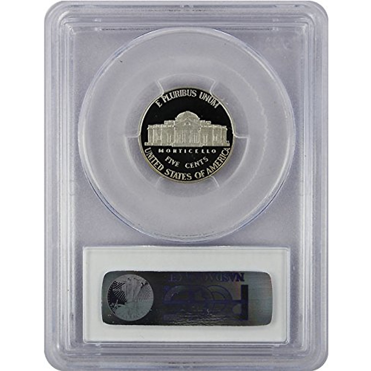 2010 S Proof Jefferson Nickel PCGS PR 69 DCAM New Blue Label Holder
