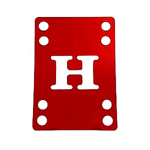 Dime Bag Hardware Skateboard 2 RED Riser Pads 1/8 in Skateboards