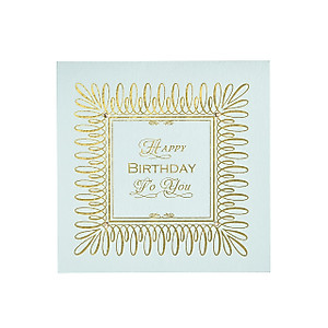 NIQUEA.D Happy Birthday Card, Classic Birthday (NB-0224)