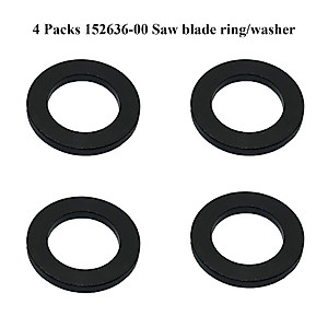 4 PCS 152636-00 Miter Saw Blade Adapter Ring, Miter Saw Replacement Parts, Fits DW718, DWS780, 3660, 3680, DW704, DW705