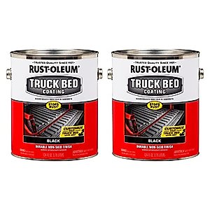 Rust-Oleum 342669-2PK Truck Bed Coating, Gallon, Black, 2 Pack