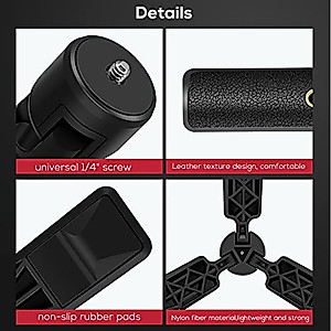 EaxanPic Extended Handle Grip/Tripod 2 in 1 for Gimbal Stabilizer, Tabletop Tripod Stand and Handle Grip for DJI Ronin-S, Zhiyun WEEBILLs, Zhiyun Crane, Desktop Tabletop Tripod Stand for DSLR Cameras