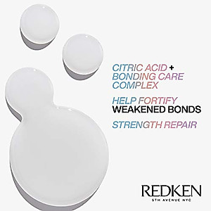 Redken Bonding Shampoo for Damaged Hair Repair | Acidic Bonding Concentrate | For All Hair Types