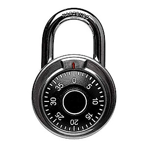 Fu Volante Locker Lock, 2 in Combination Lock, Black, 20 Pack