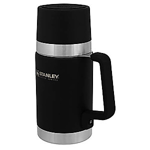 Stanley 10-02894-010 The Unbreakable Food Jar Foundry Black 24OZ / .7L