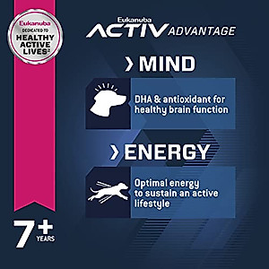 Eukanuba Senior Small Breed Dry Dog Food, 5 lb