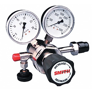 Silverline Series Specialty Gas Regulator 100 psi, Inert and Non-Corrosive