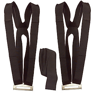 Shoulder Dolly 2-Person Lifting and Moving System - Easily Move, Lift, Carry, And Secure Furniture, Appliances, Heavy Objects Without Back Pain! Straps and Harnesses for 2 Movers (Pack of 2)