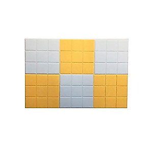Checkered Felt Board 11.8×11.8 inches, self-Adhesive Photo Wall, Cork Board Wall Sticker, Suitable for Kindergarten Display