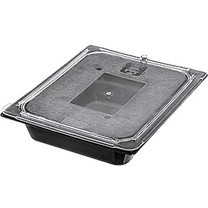 Carlisle FoodService Products 10236U07 StorPlus Half Size Polycarbonate Universal Flat Surface Food Pan Lid, Clear