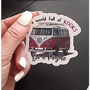 Outer Banks Sticker Pogue Life Sticker Vinyl Sticker Best Friends Gift Laptop Sticker Toolbox Sticker Kooks Vs Pogues Sticker Kindle Sticker