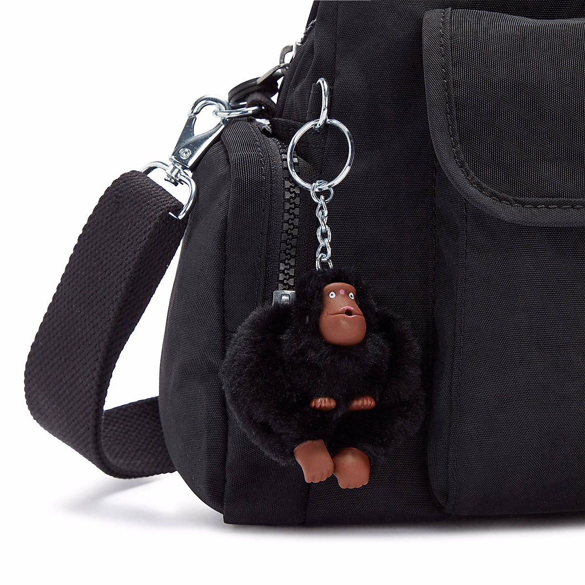 Kipling Felix Large Handbag Black Tonal