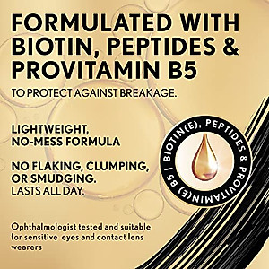 COVERGIRL Exhibitionist Stretch & Strengthen Mascara Very Black, 0.3 Fl Oz