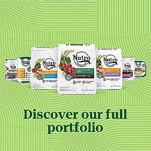 NUTRO NATURAL CHOICE Large Breed Adult Dry Dog Food, Lamb & Brown Rice Recipe, 40 lb. Bag