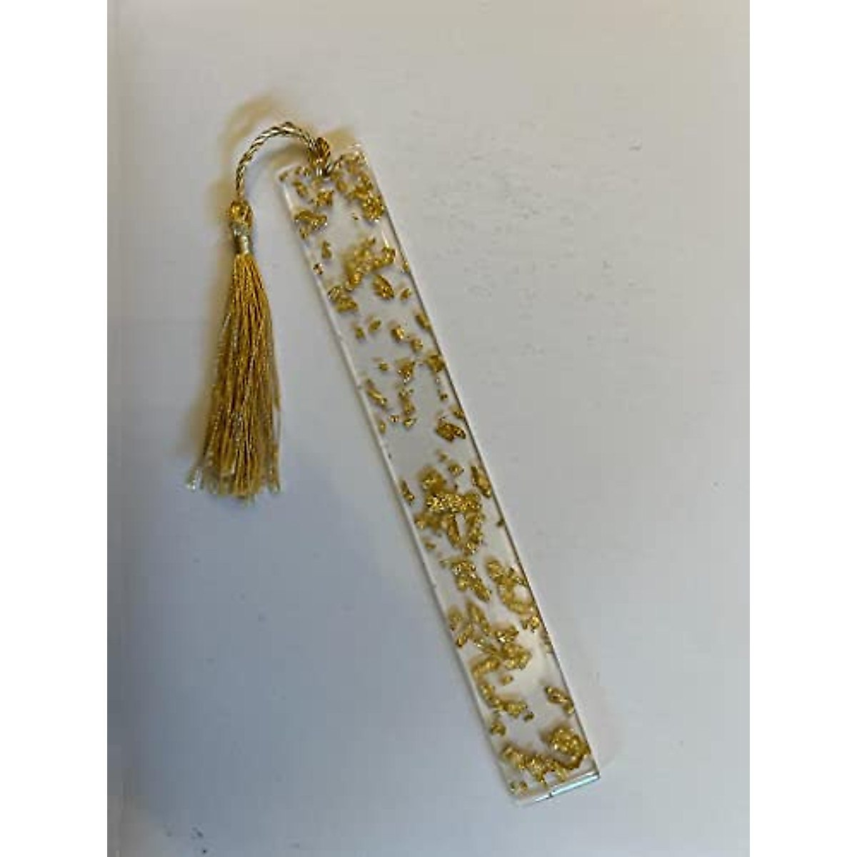 Epoxy Bookmark Gold Bookmark Epoxy Resin Bookmark Custom Epoxy Resin Gold Bookmark 3PCS