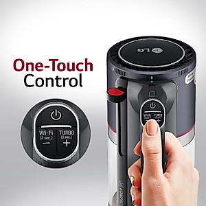 LG CordZero Cordless Stick Vacuum Cleaner, 2 Batteries [10 Year Motor Warranty] Powerful Cleaning for Carpet, Floor, Hardwood, Pet Hair, Furniture, Dust, Lightweight, High-Capacity Dust Bin, A927