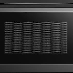 Black+Decker 700 Watt Compact LED Display Countertop Small Microwave Oven with 10 Inch Turntable and 6 Preset Menu Buttons, Matte Black