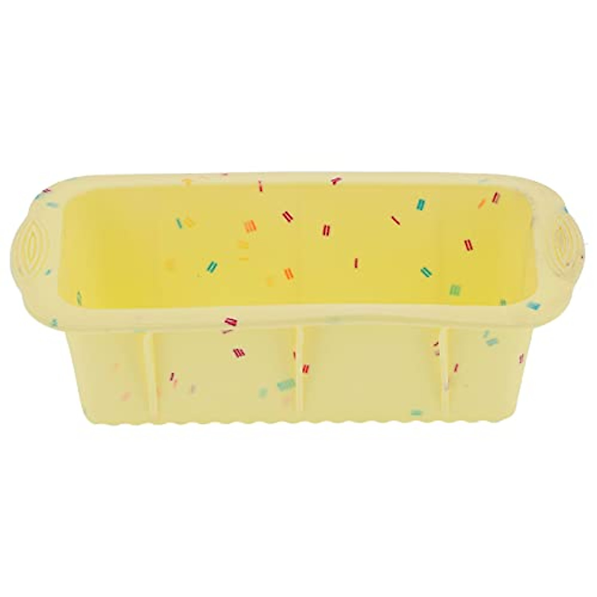 QANYEGN Bread Pan, Bread, Silicone Cake for Kitchen Restaur Baking Cake Bread Dessert Rectangular(²ÊÁ£»Æɫ)