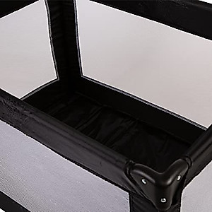 Red Kite Sleep Tight Travel Cot - Jet Black