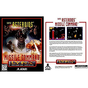 Super Asteroids and Missle Command (Atari Lynx)